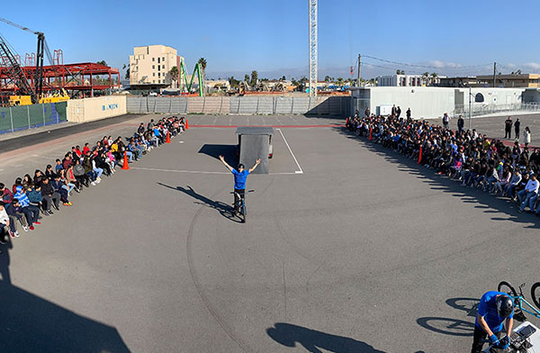 Fun BMX School assembly programs help schools educate and entertain ...